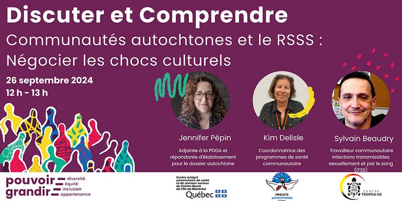 CIUSSS du Centre-Ouest-de-l’Île-de-Montréal | Discuter et Comprendre